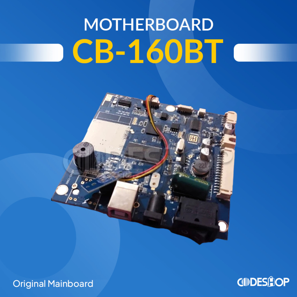Jual Motherboard Printer Label CODESHOP CB-160BT Mainboard ORIGINAL ...