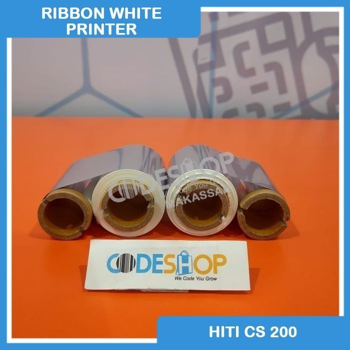 Jual RIBBON TINTA WHITE PRINTER HITI CS200e - CS200 - CS-2 SERIES ...