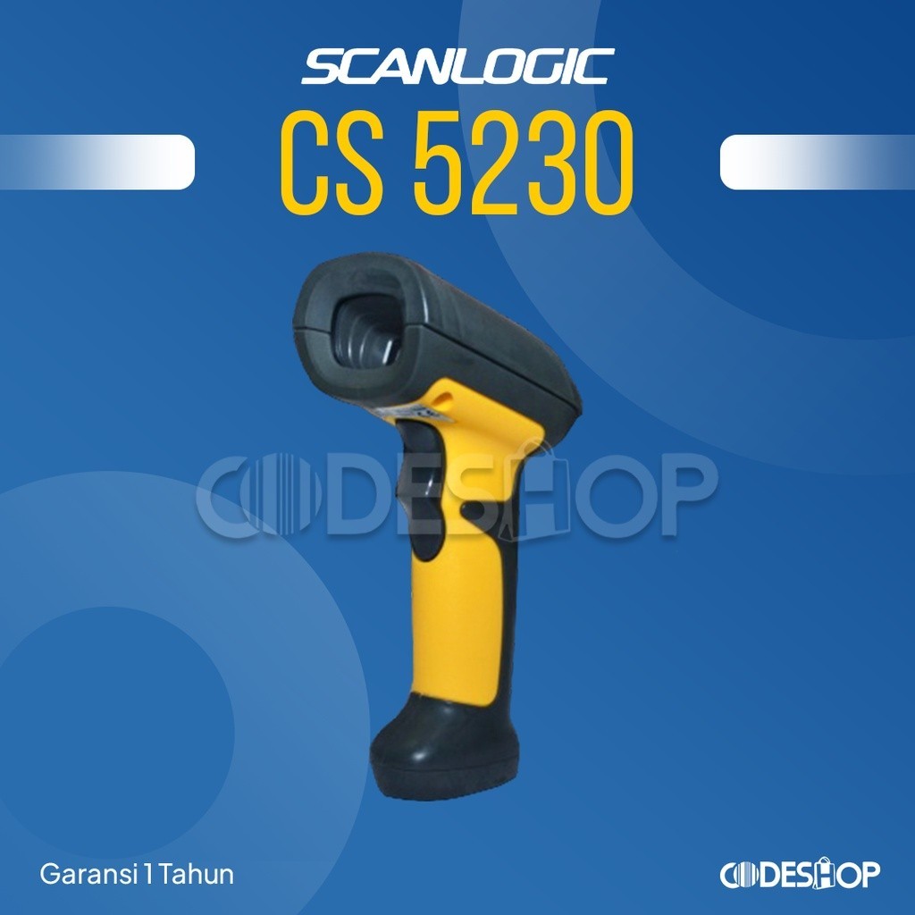 Jual Scanner Barcode Industrial Scanlogic CS-5230 USB Garansi Resmi ...