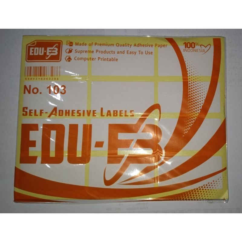 Jual STIKER LABEL No 103 1 Pack ( 7 Lembar ) | Shopee Indonesia