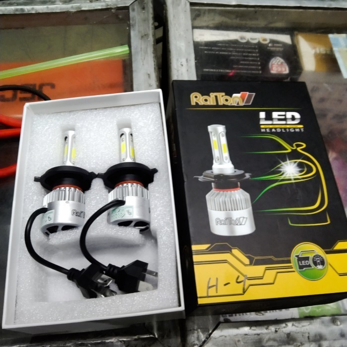 Jual Lampu Led H4 Raiton 2 Pcs | Shopee Indonesia