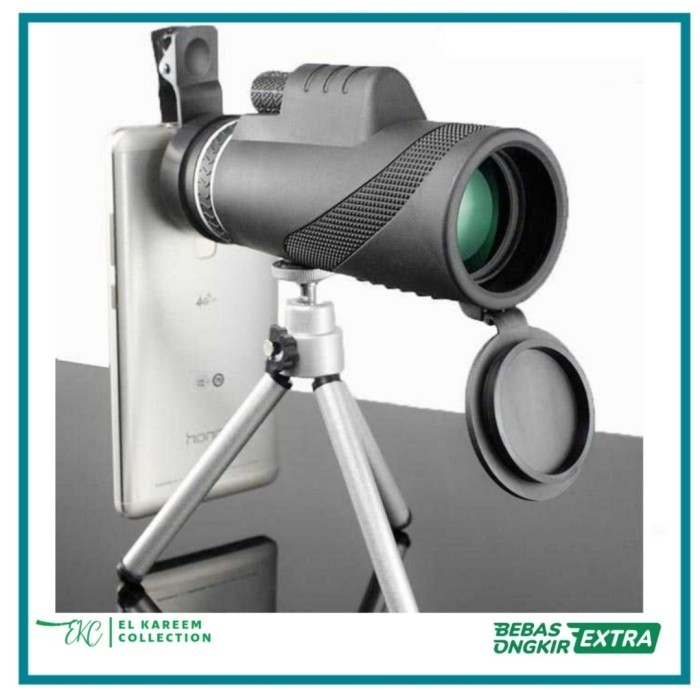 Jual Teropong Monokular Zoom 40X Lensa Jernih Super Kokoh | Shopee ...