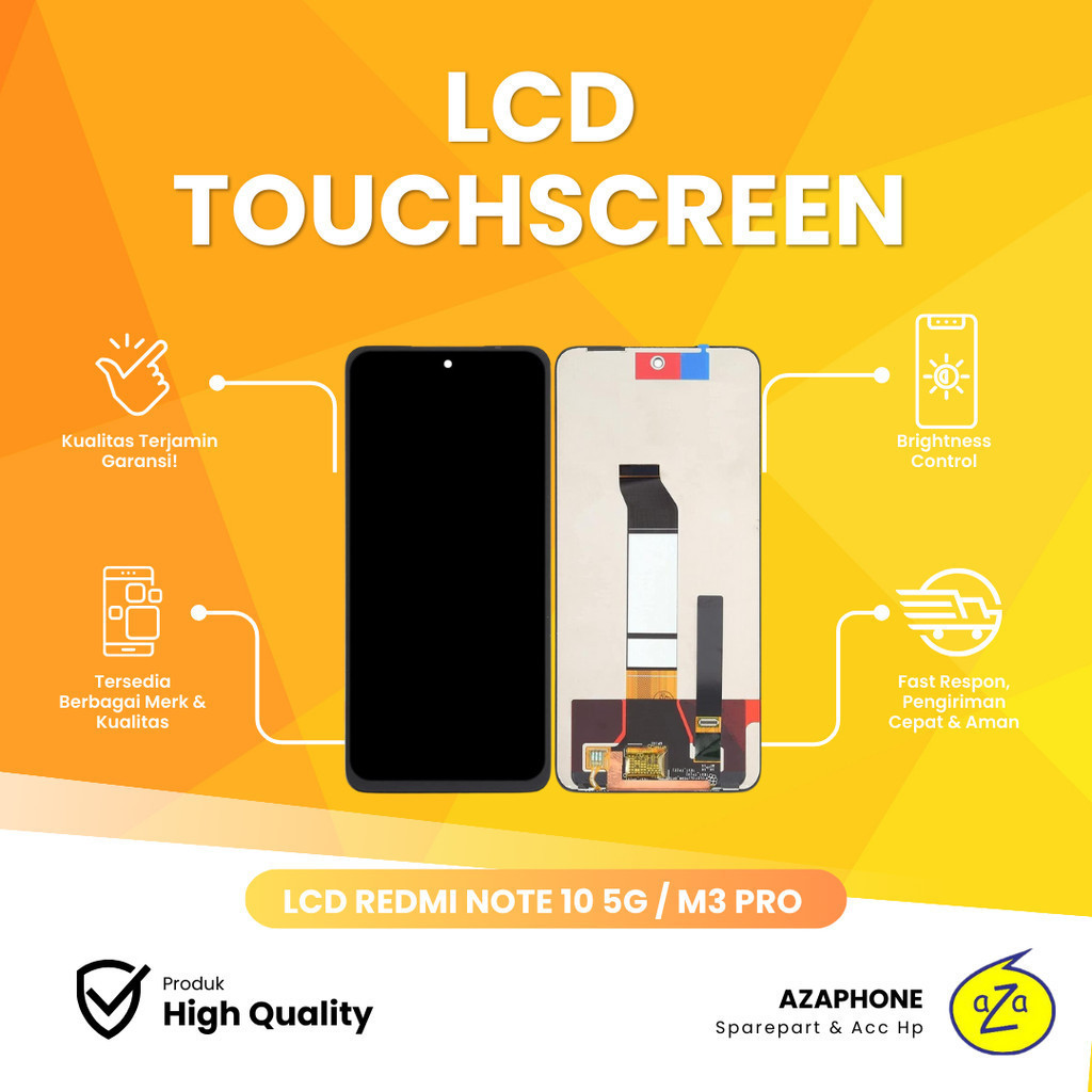 Jual LCD Touchscreen Xiaomi Redmi Note 10 5G / Pocophone M3 Pro 5G ...