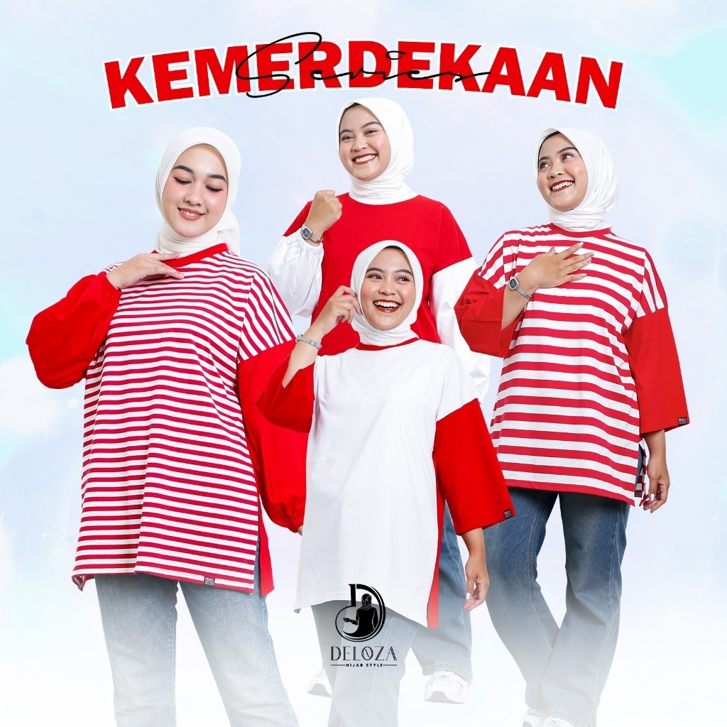 Jual Kaos 17 Agustus 2024 Ke 79 Dewasa Pakaian Hari Merdeka Hut Ri Kaoss Panitia Lomba Tshirt ...