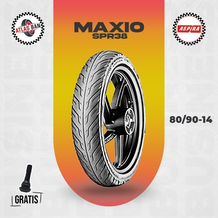 Jual Ban Tubles Motor Matic ASPIRA MAXIO SPR38 80/90 Ring 14 | Shopee Indonesia
