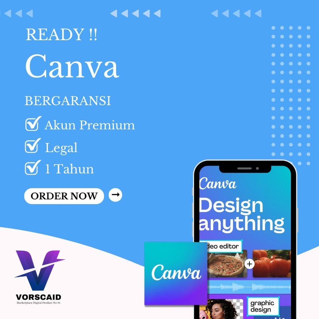 Jual Canva_pro 1 Tahun Tanpa Ganti-ganti Team | Shopee Indonesia