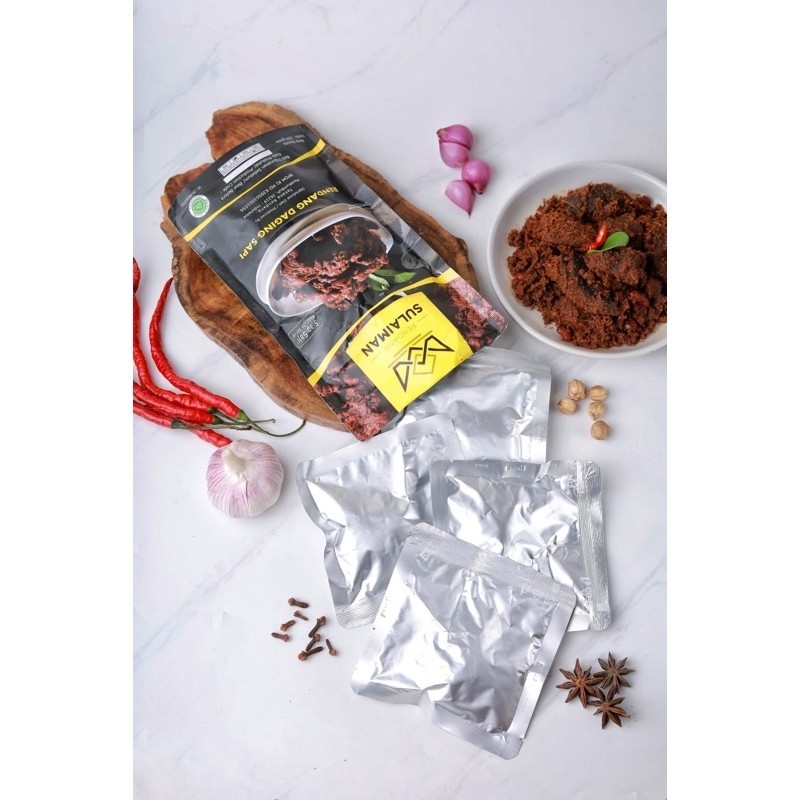Jual Rendang Travellers Rendang Travel Pack (Rendang Daging Sapi ...