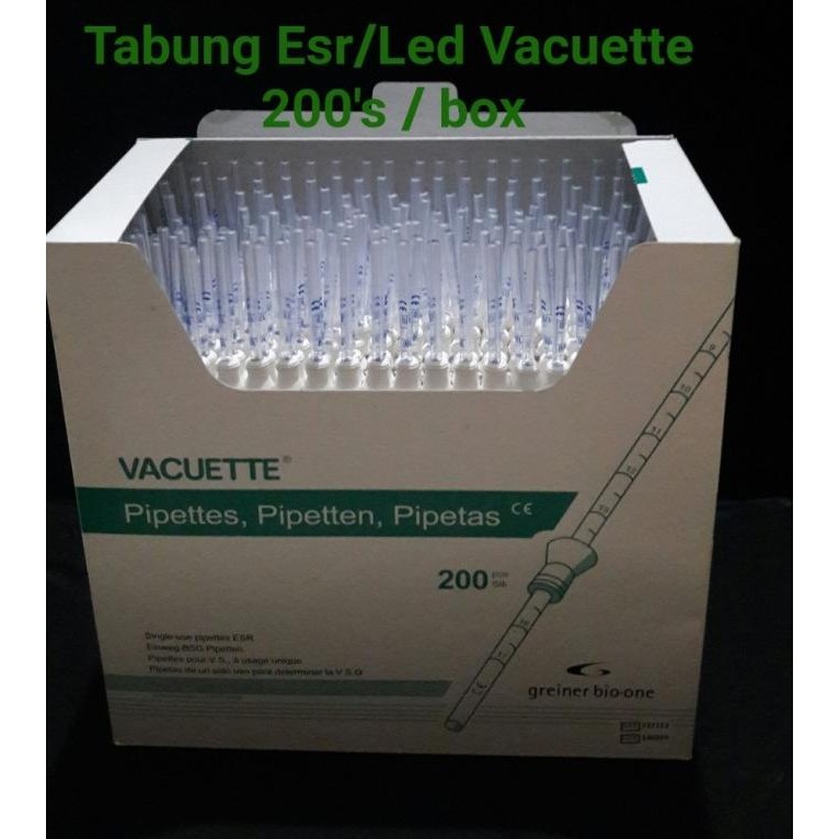 Jual Tabung Esr / Pipette Esr (Led) Vacuette | Shopee Indonesia