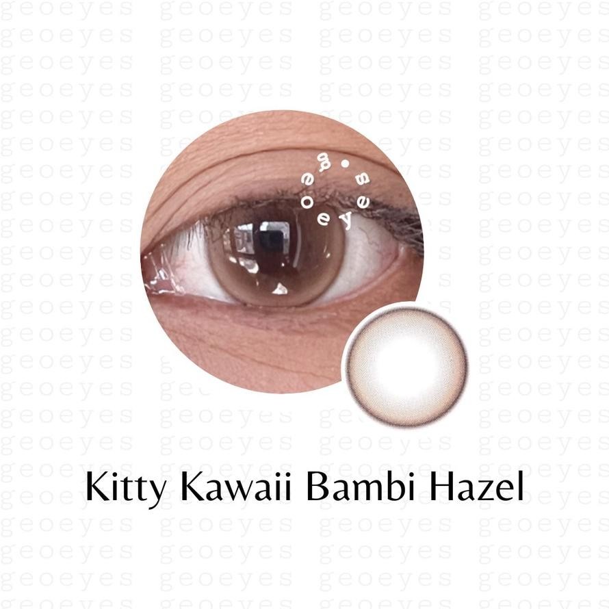 Jual gd-5 Softlens Kitty Kawaii Bambi - Soflens Warna Gray Brown dan ...