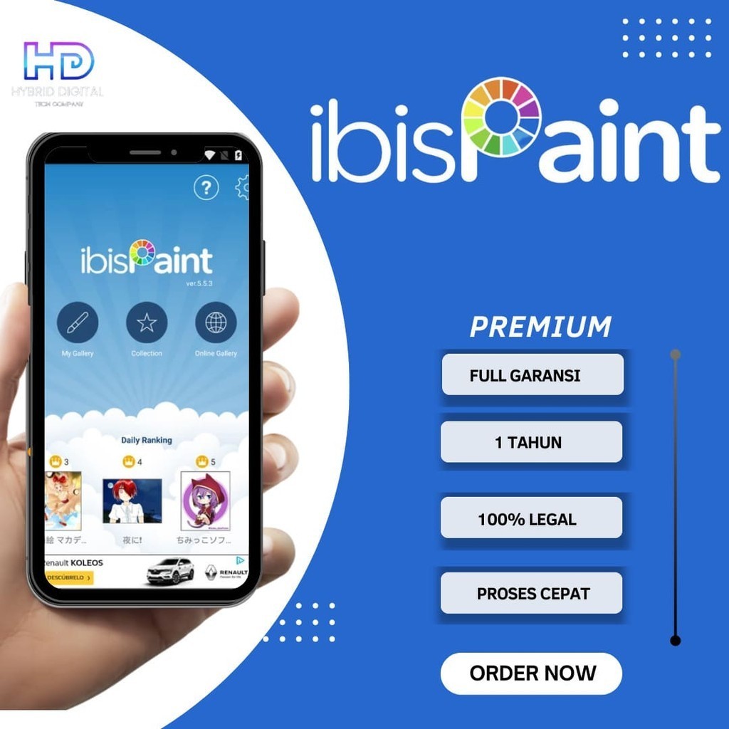 Jual Ibis Paint X Pro Unlimited | Shopee Indonesia