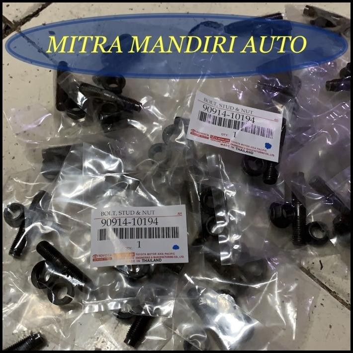 Jual DISKON BAUT NAP RODA / BAUT AS BAJA ( HITAM ) DYNA HT125 HT130 ...