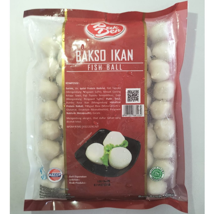 Jual BAKSO IKAN PAK DEN (500 G) | Shopee Indonesia