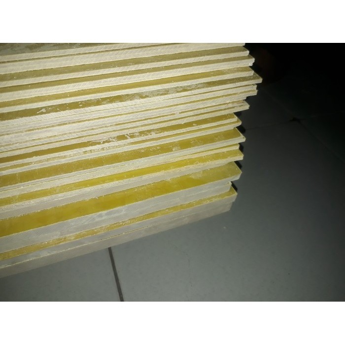Jual Epoxy resin Sheet/resin kuning lembaran 1.5mm 100cm x 200cm ...