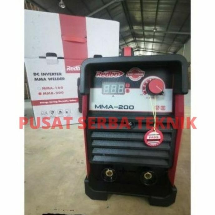 Jual Redbo Mesin Trafo Las Listrik Mma 200 A Welding Inverter Igbt 200A | Shopee Indonesia
