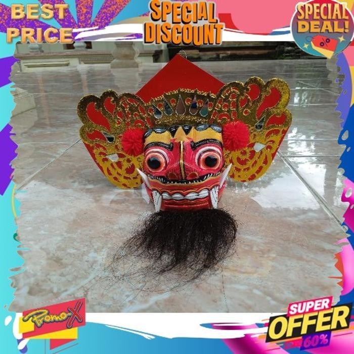 Jual BARONG KET MACAN KECIL PUNGGALAN KEPALA BARONG KHAS BALI MAINAN ...