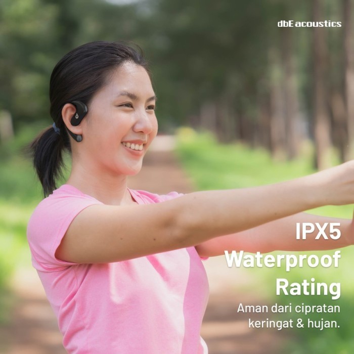 Jual Dbe Ows300 Sport Open Ear Tws With Ai Noise Canceling Mic | Shopee ...