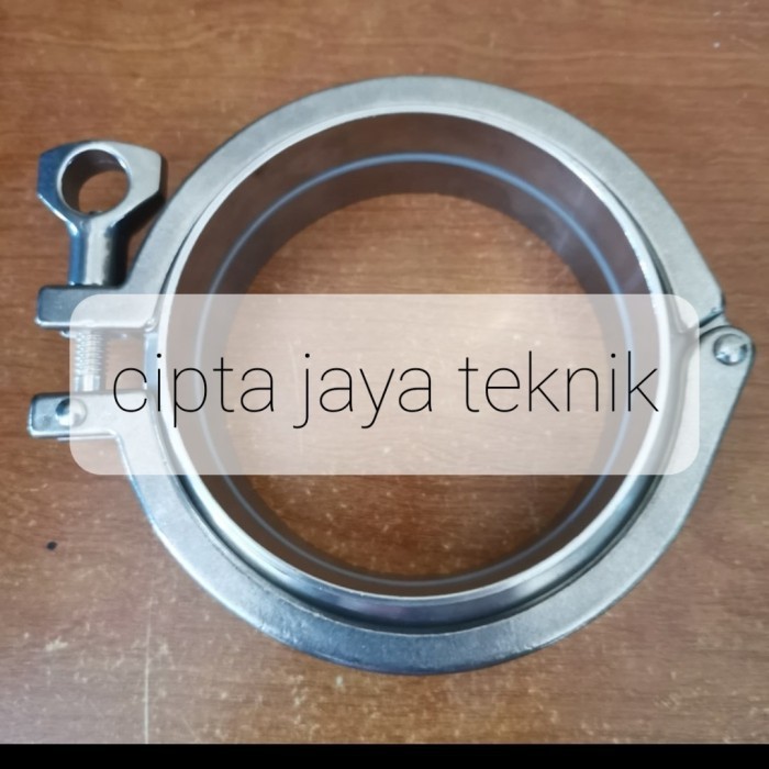 Jual Clamp Ferrule Sanitary Ss316L Set 1 Inch / Klem Ferrule Sanitary ...