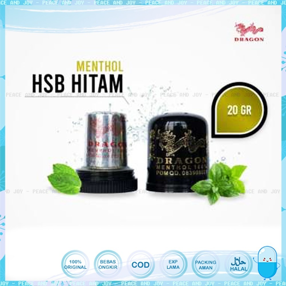 Jual DRAGON MENTHOL BESAR 20 GR HSB MENGURANGI SAKIT KEPALA MELEGAKAN ...