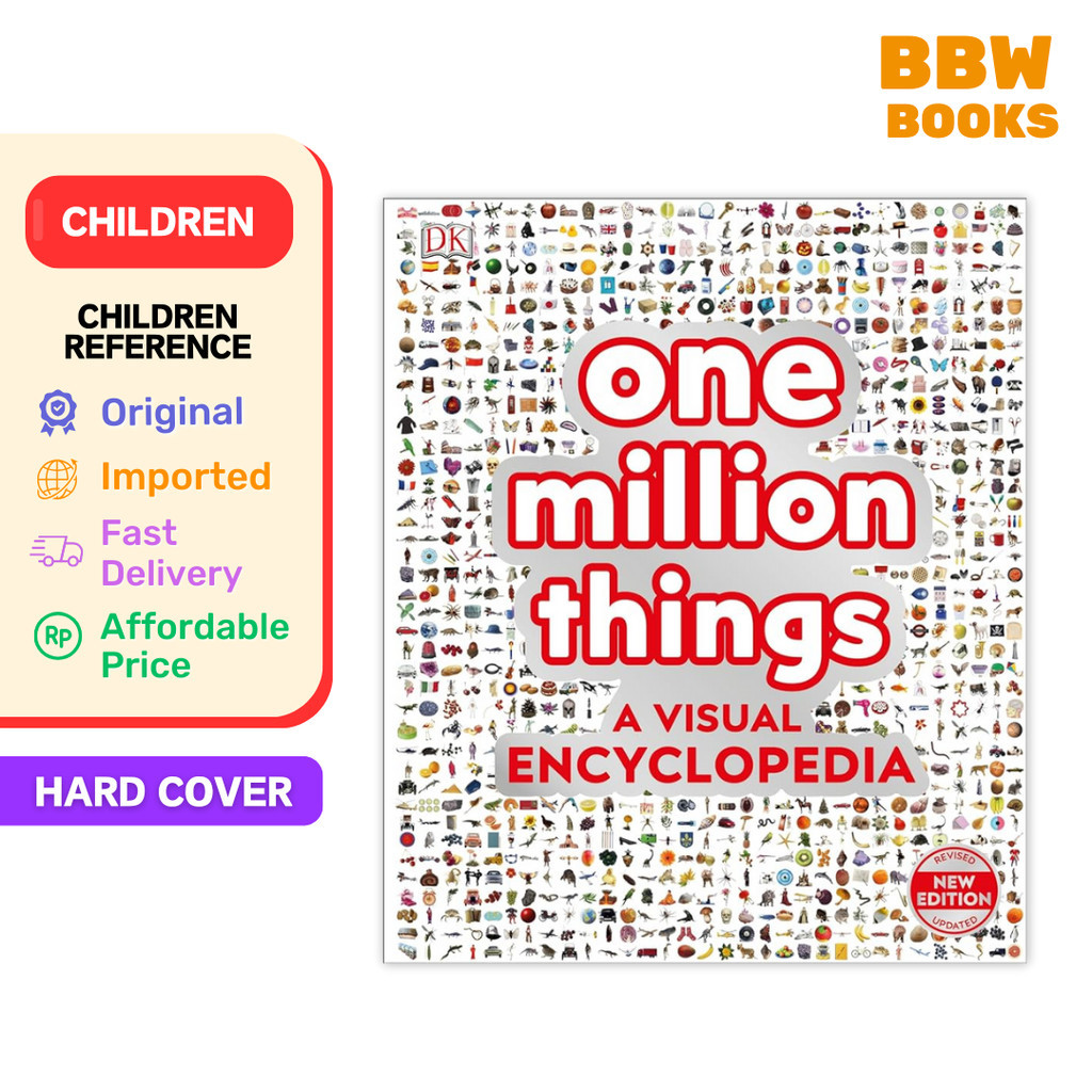 Jual ONE MILLION THINGS: A VISUAL ENCYCLOPEDIA | Shopee Indonesia