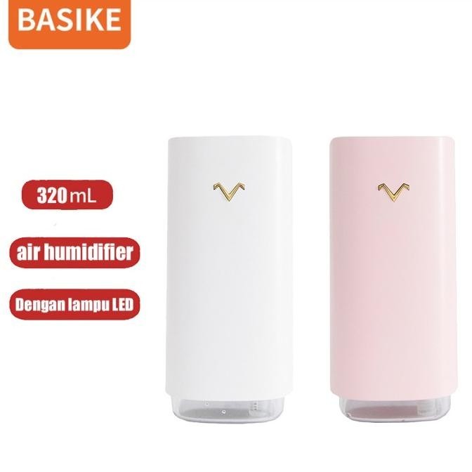 Jual Humidifier Diffuser 320Ml Basike Lampu Pernapasan Warna+Lampu ...