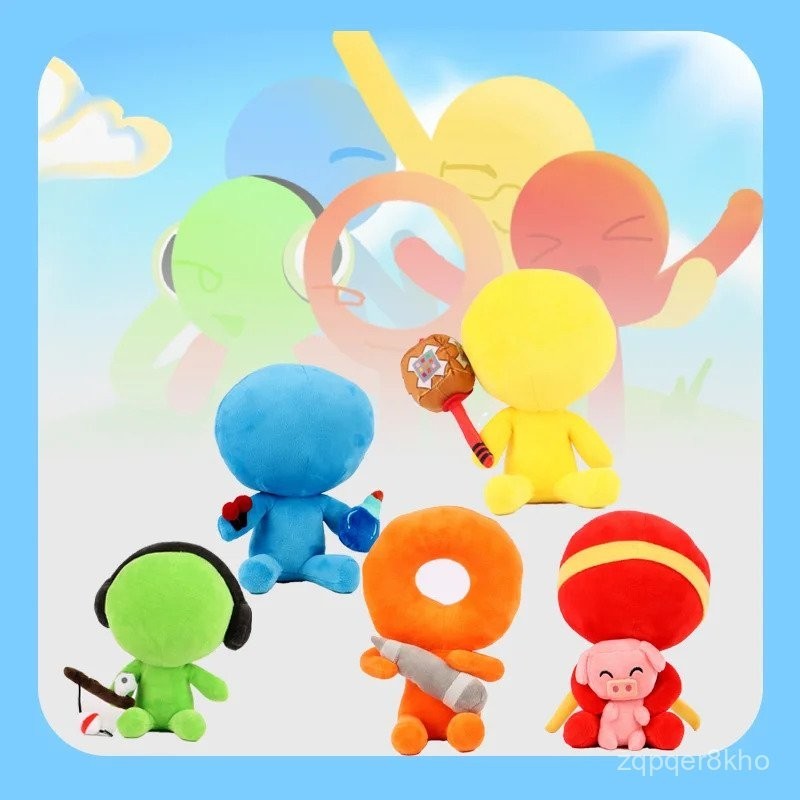 Jual 20cm Youtooz Plush Toys Game Cartoon Stuffed Doll Cute Alan Becker ...