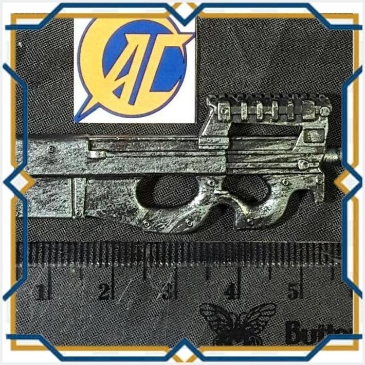 Jual [IKK] KITBASH 1/12 MCFARLANE WEAPON FN P90 SMG GUN MARVEL LEGENDS ...