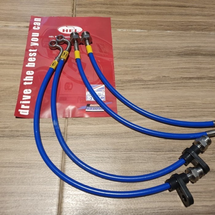 Jual Produk BRAKE LINE BRAIDED TOYOTA INNOVA 2KD SELANG REM STAINLESS ...