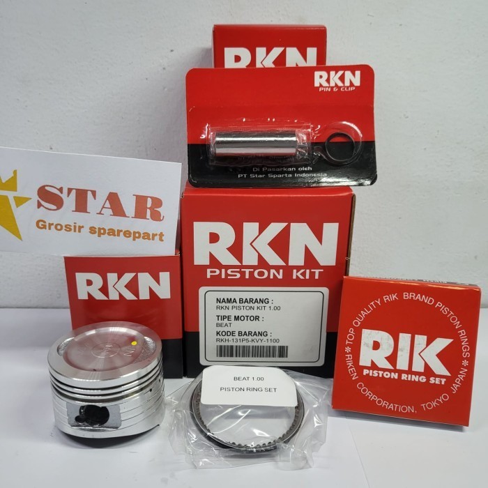 Jual Produk PISTON KIT BEAT KVY SCOOPY SPACY KARBU RIK RKN RIKEN ...