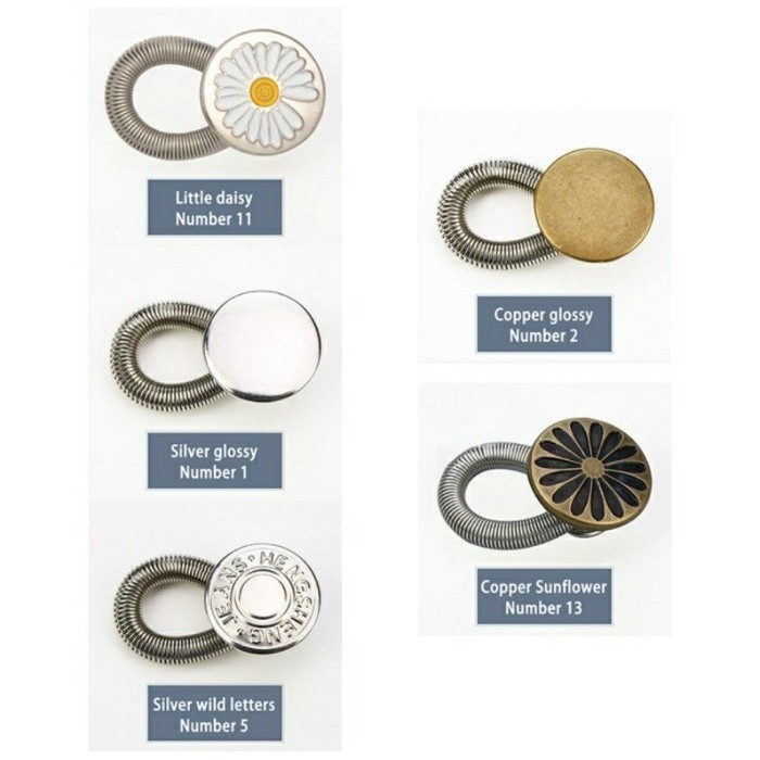 Jual Button Spring Universal Isi 10 Tf | Shopee Indonesia