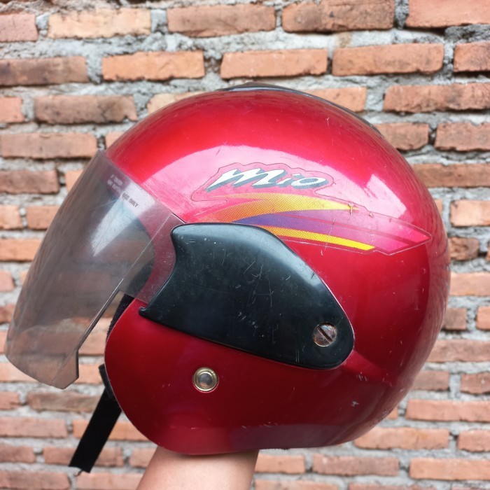Jual HELM YAMAHA MIO ORIGINAL MULUS UTUH SIAP PAKAI ALL SIZE | Shopee ...