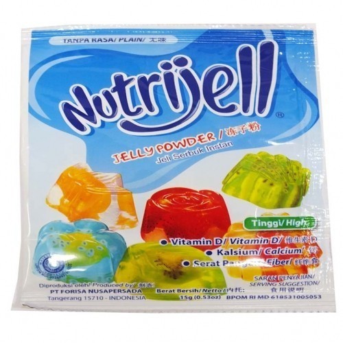 Jual S26412 NUTRIJELL PLAIN POWDER JELLY 15GR MAJU BERSAMA (20250521 ...