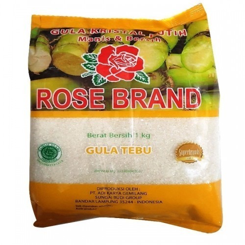 Jual S08730 ROSE BRAND KUNING TEBU GULA 1KG MAJU BERSAMA (20251108 ...