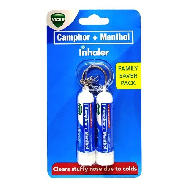 Jual S55545 INHALER VICKS CAMPHOR MENTHOL 2`S MAJU BERSAMA (20250202 ...
