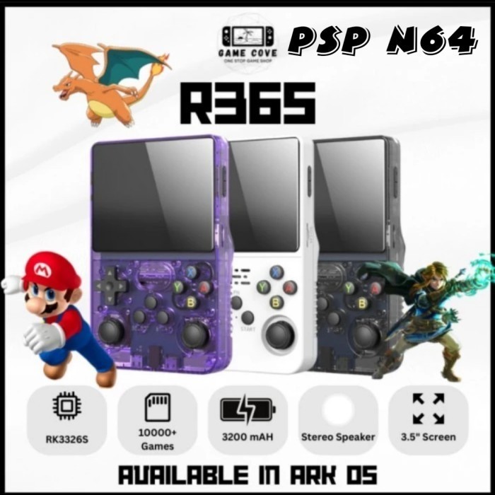 Jual Game R36S R35S Best Handheld Retro Gaming bukan Anbernic RG35XX ...