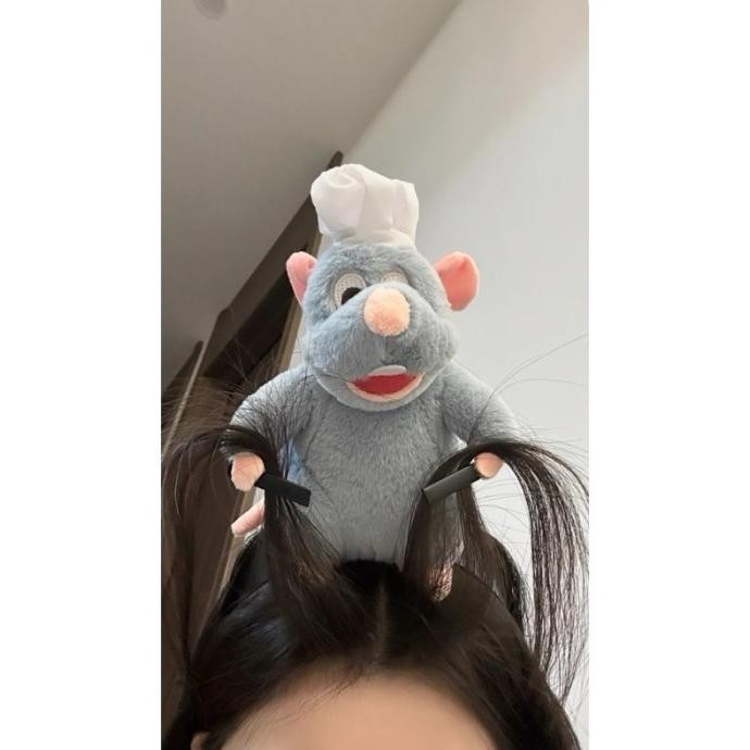 Jual BANDO TIKUS KOKI RATATOUILLE JEPIT RAMBUT VIRAL / BANDO HEADBAND ...