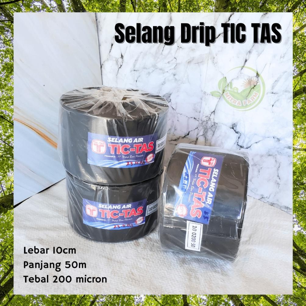 Jual EVY-510 Selang Drip Tic tas/ Selang irigasi Lebar 10Cm x 50M Tebal ...