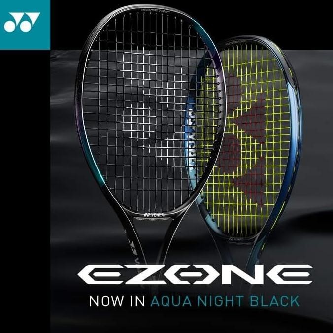 Jual Raket Tenis Yonex Ezone Aqua Night Black 98 100 100L Original 2024 HNM | Shopee Indonesia