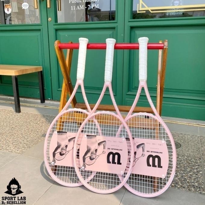 Jual Raket Tenis Wilson INTRIGUE Cherry Pink 264/105 HNM | Shopee Indonesia