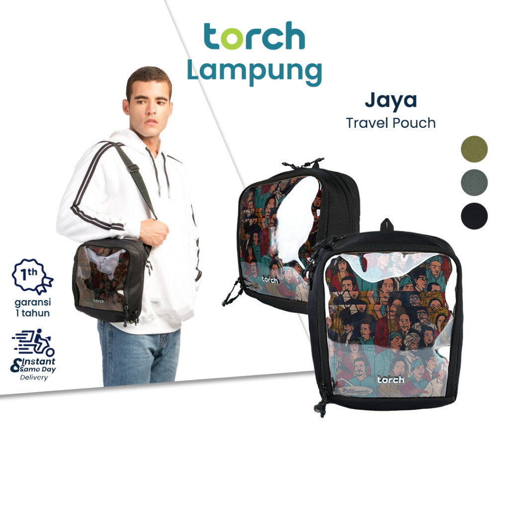 Jual TORCH Jaya Tas Selempang Ipad Tablet Artwork Spesial Hari Merdeka ...