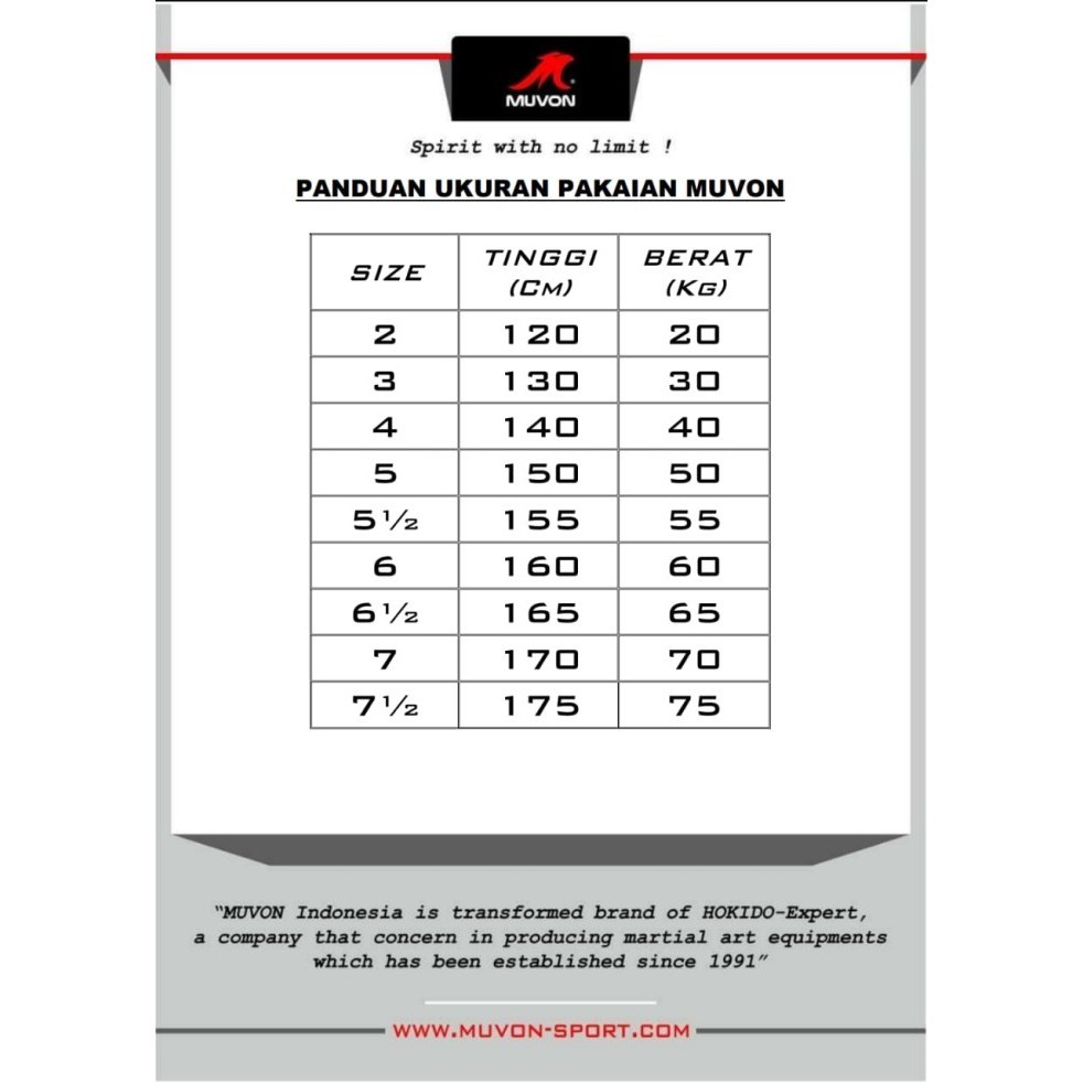 Jual Baju Karate MUVON Training Club TC PRO 3.0 Original A9 | Shopee ...