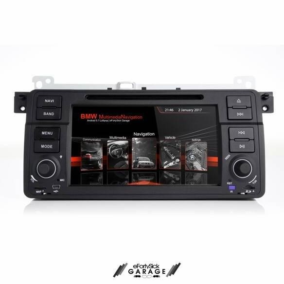Jual HEAD UNIT ANDROID BMW E46 DOUBLE DIN SPECIAL EDITION EFORTYSICK GARAGE HARGA SPESIAL ...