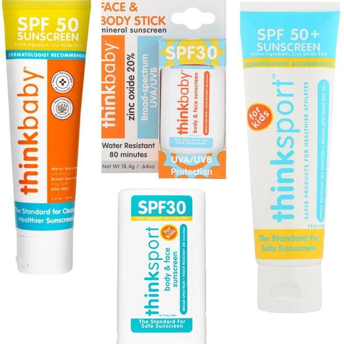 Jual Thinkbaby Safe Baby Sunscreen SPF 50+ 89ml Mineral, Water ...