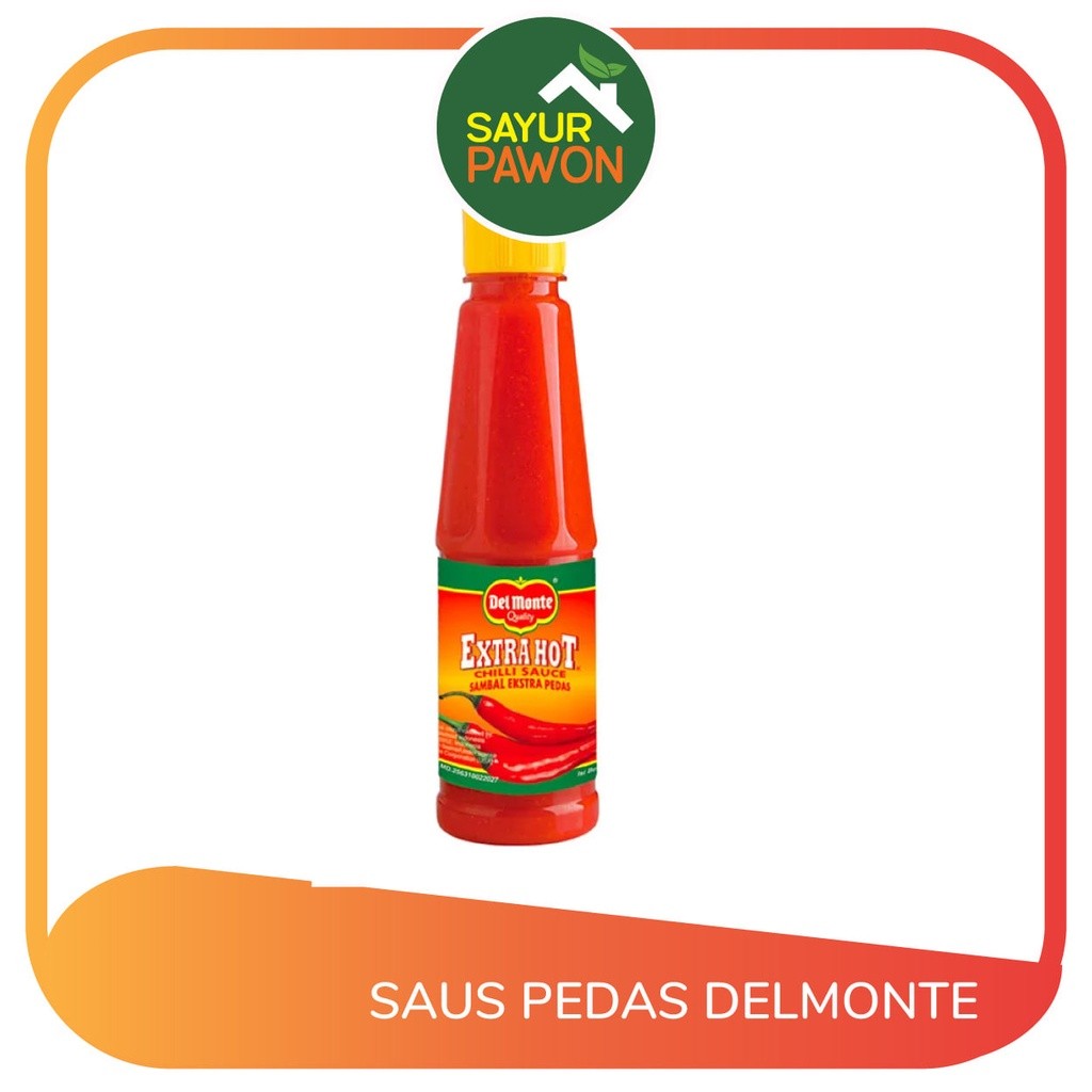 Jual DEL MONTE Saos Pedas / Saos Sambal botol 140 gram | Shopee Indonesia
