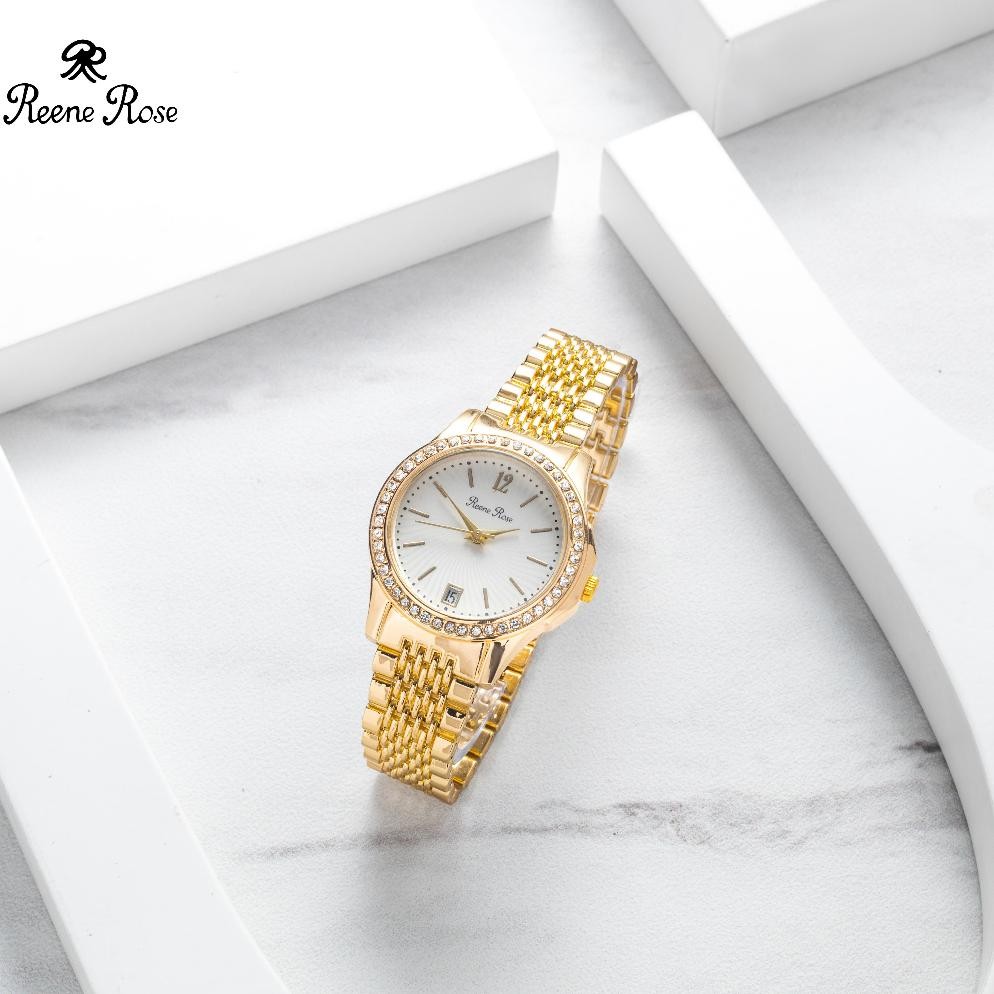 Jual df-8 Reene Rose - Jam Tangan Rantai Wanita Analog Anna Luxury ...