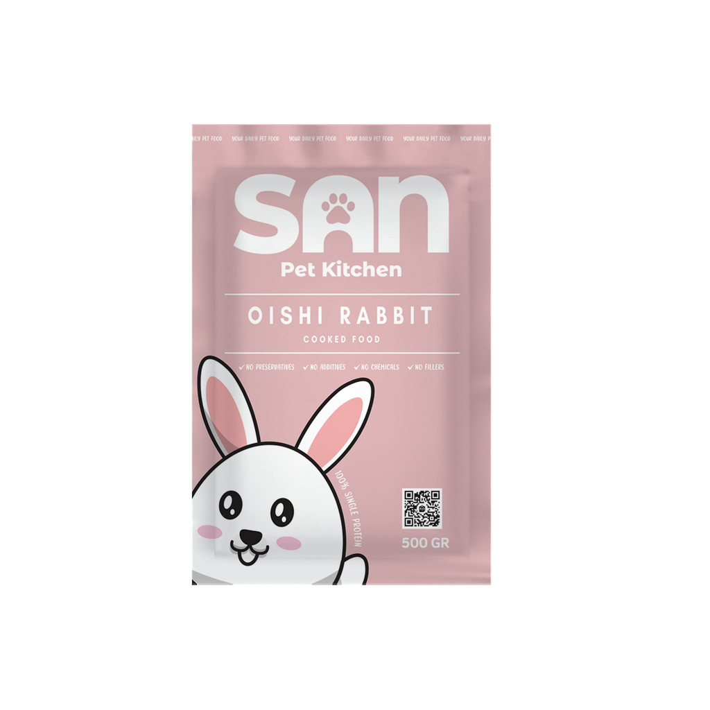 Jual Cooked Food RABBIT by SAN PET KITCHEN ! (Dog Food Rabbit) | Shopee ...