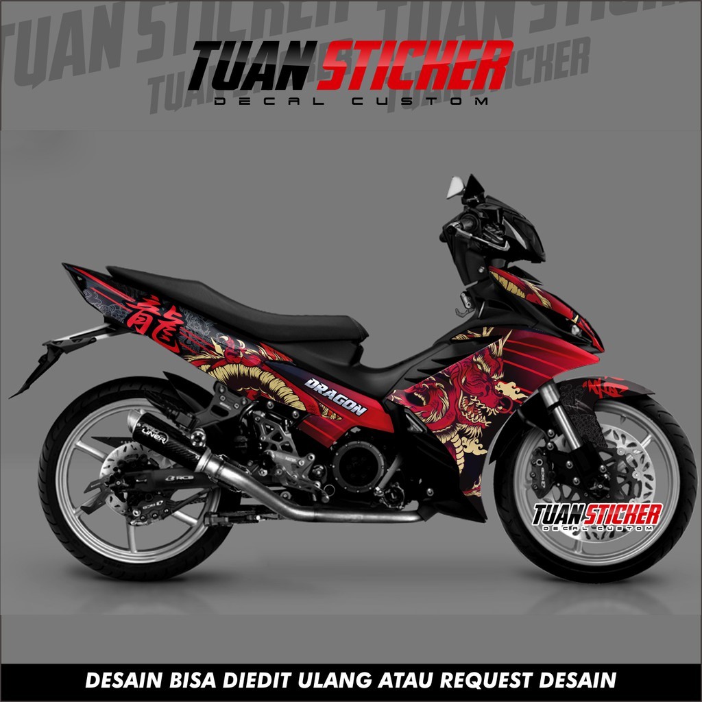 Jual Sticker decal jupiter mx 135, Striping jupiter mx 135 , Sticker ...