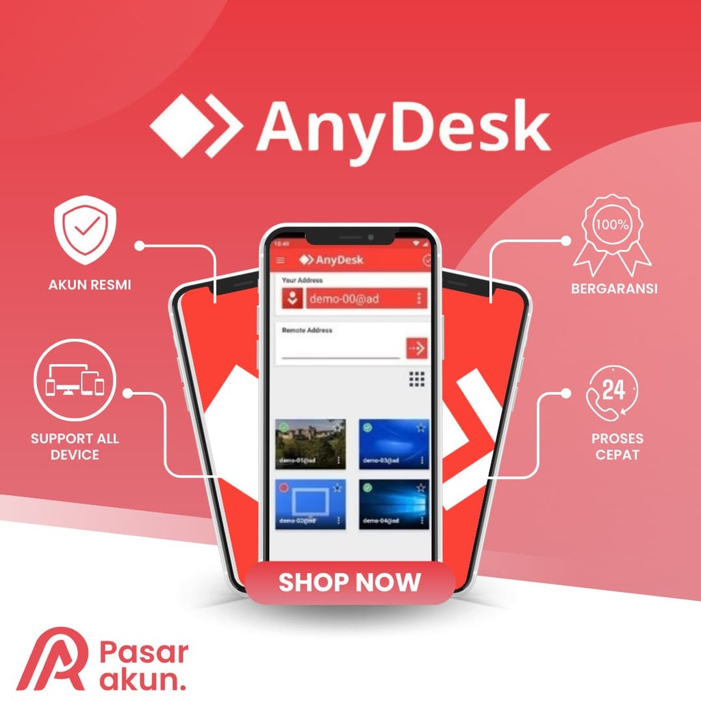 Jual Software AnyDesk Premium 1 Tahun Murah Bergaransi | Shopee Indonesia