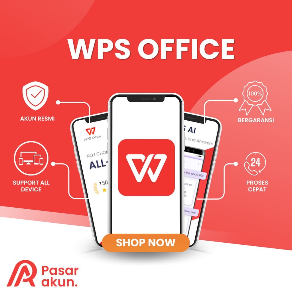 Jual WPS Office Pro Premium 1 Tahun Berfransi (IOS / Android / Iphone / PC) | Shopee Indonesia