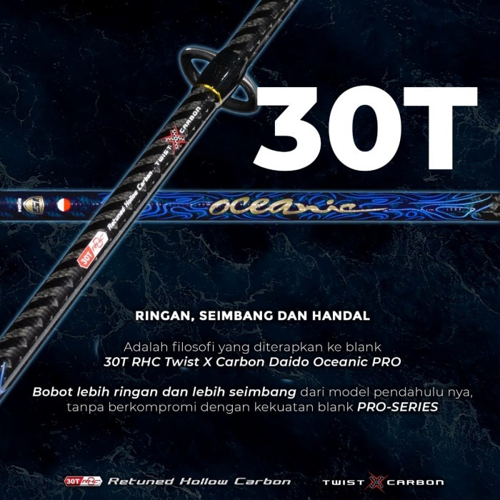 Jual Joran Daido Oceanic Pro Series ( Full Fuji Guide ) | Shopee Indonesia
