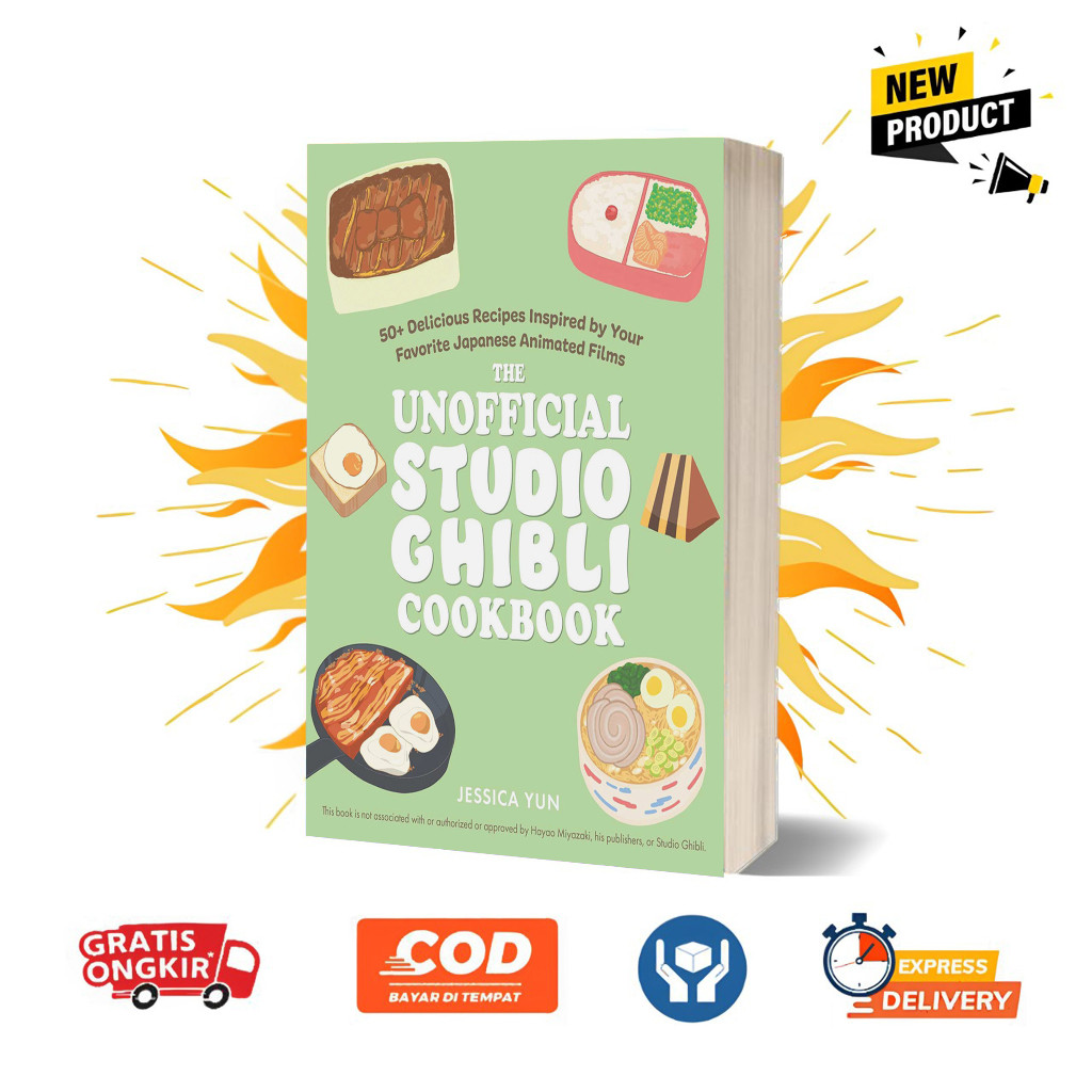 Jual The Unofficial Studio Ghibli Cookbook by Jessica Yun (English ...